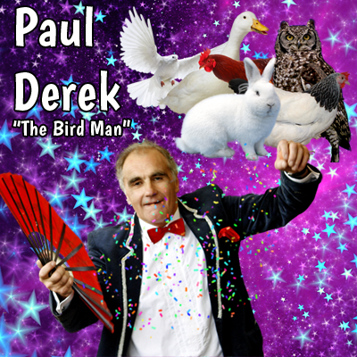 Paul Derek | The Amazing Bird Man Children's Entertainer